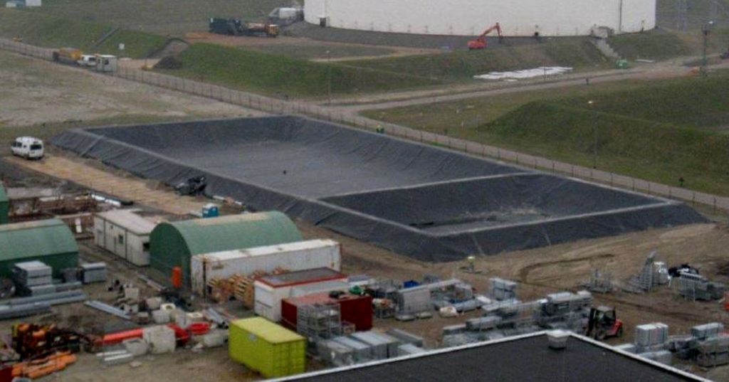 Temporary storage of waste water in an effluent pit - Vecom Group (EN)